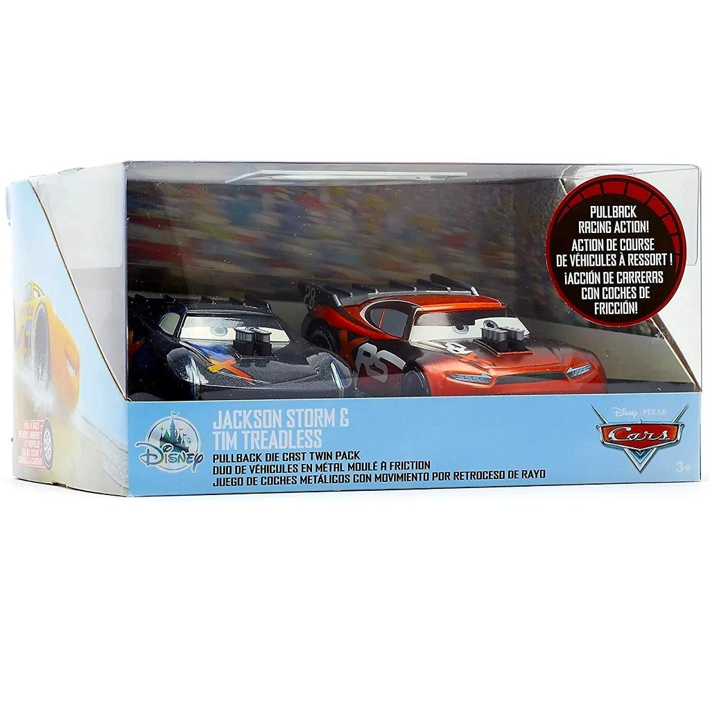Jack Storm & Tim Treadless Cars duo car set Disney Store