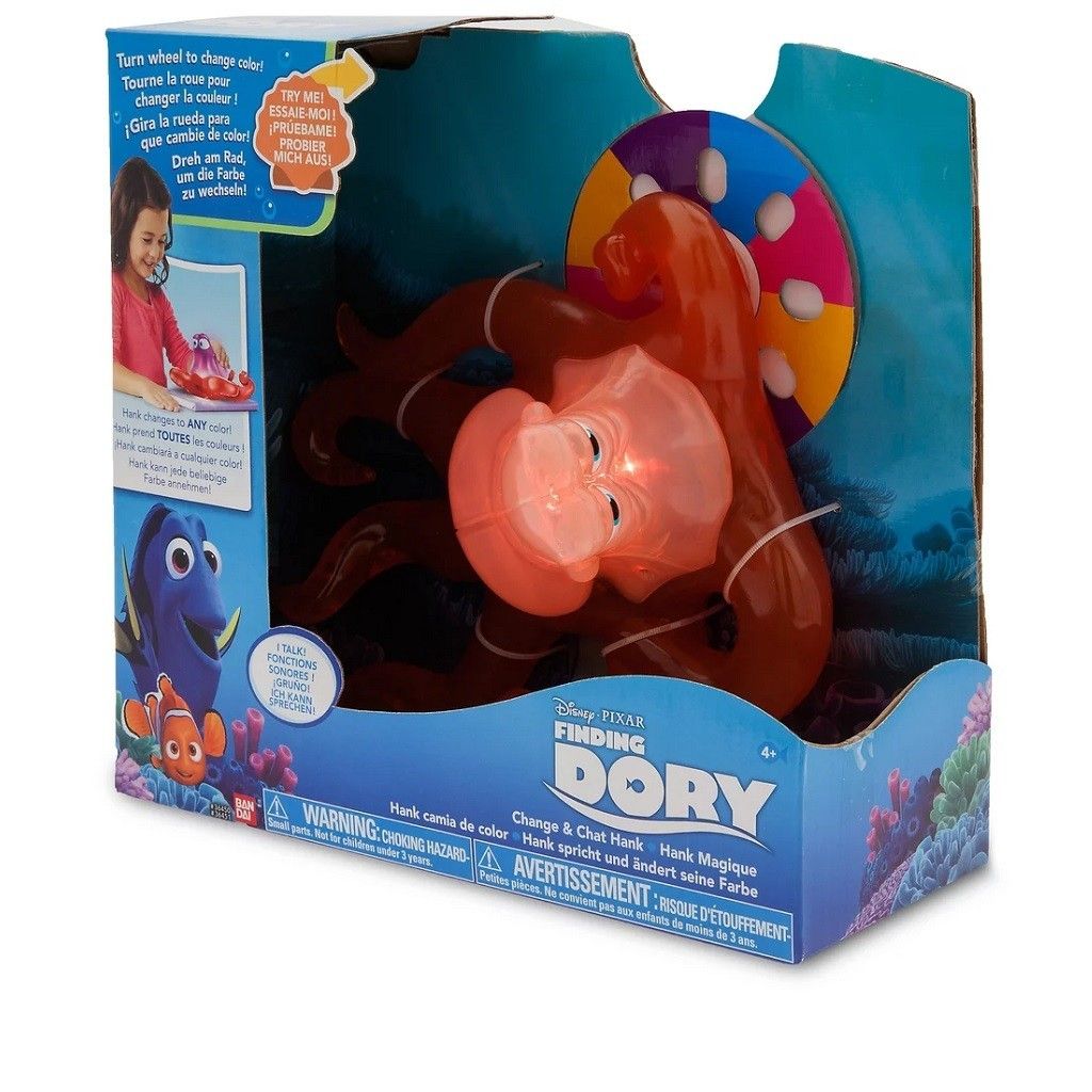 Coffret de jeu à couleurs changeantes de Hank Le Monde de Dory Disney Pixar